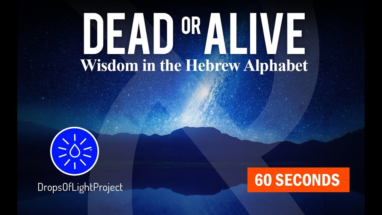 Wisdom in the Hebrew Alphabet – Letter: ALEPH (60 Sec)