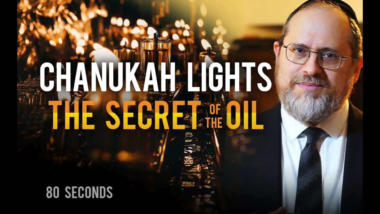 Chanukah Lights & The Secret of the Oil ( 80 Sec)